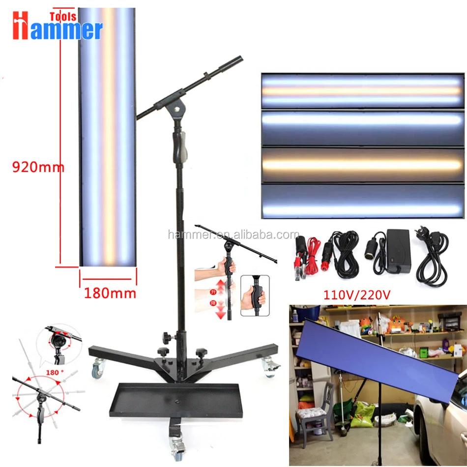 Led Strip Line Reflective Board Lamp Light For Dent Detection Hail ...