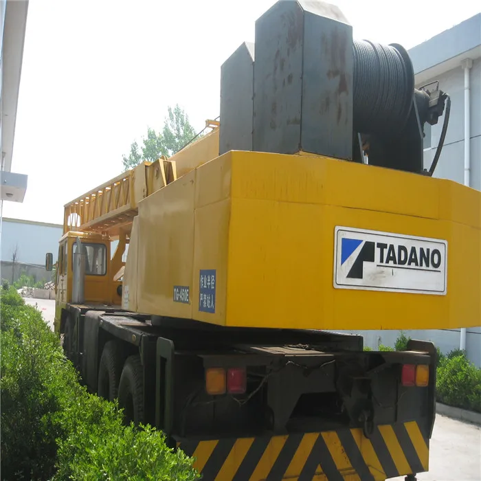 Used Tadano 45 Ton Terrain Crane,Tadano 45t Truck Crane,Yellow,Heavy ...