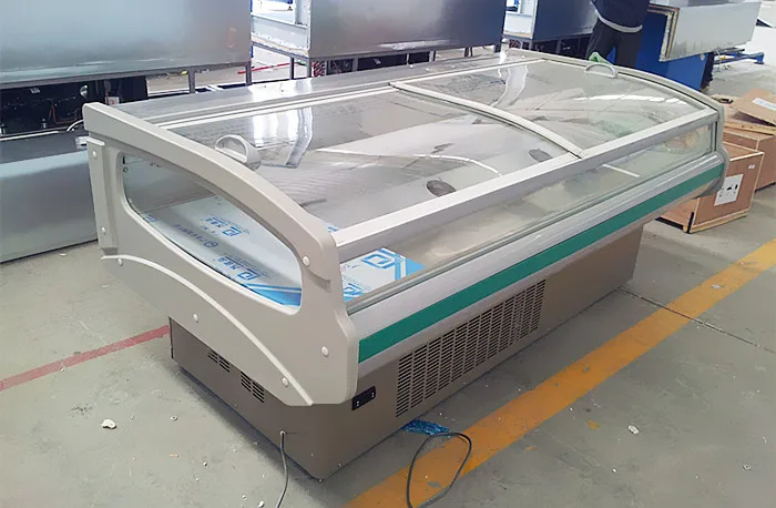 Commercial Freezer Chiller Freezer Fish Display Freezer - Buy Fish ...