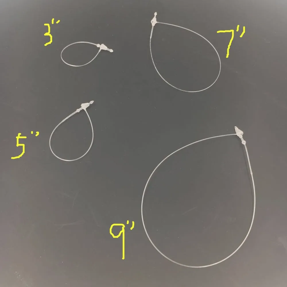 Plastic Loop Lock Tag Pin For Hanging Price Label Factory Direct ...