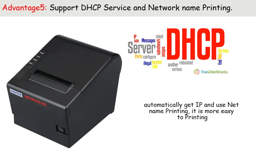 HS-835ULWG Thermal Printer - Reliable Cloud Printing