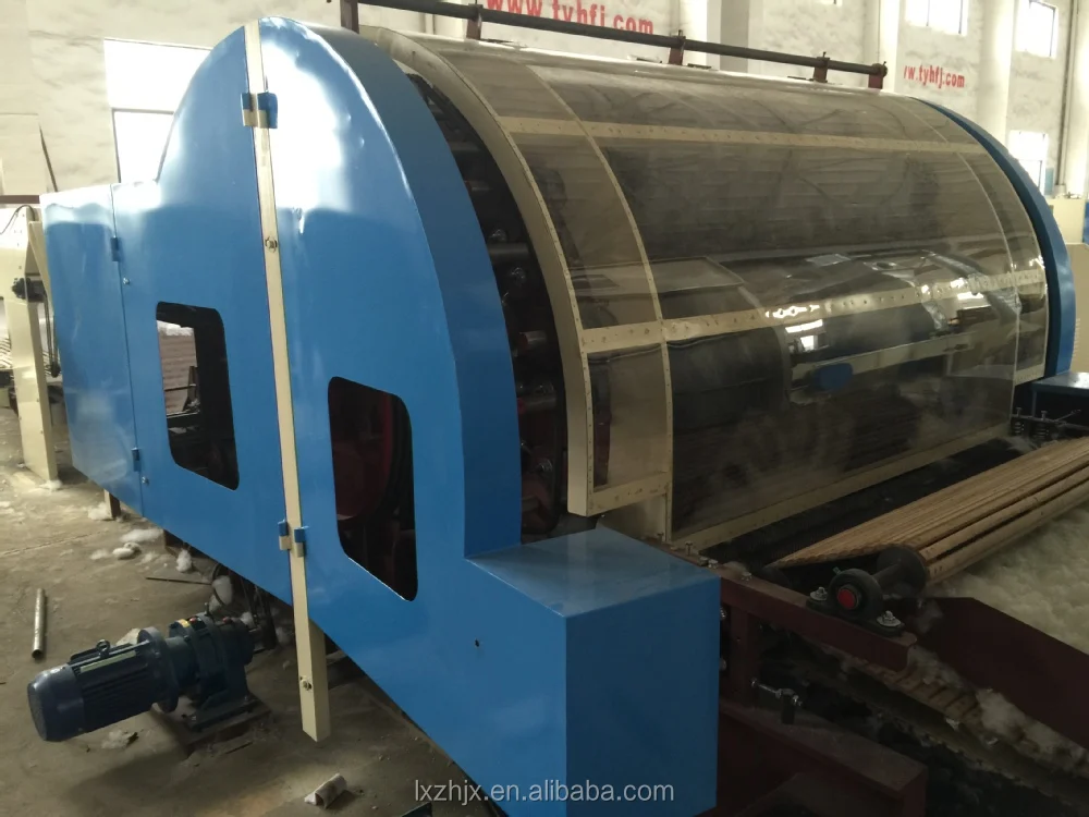 Sintepon Wadding Making Machine Plant Production Line Wjm-3 Nonwoven ...