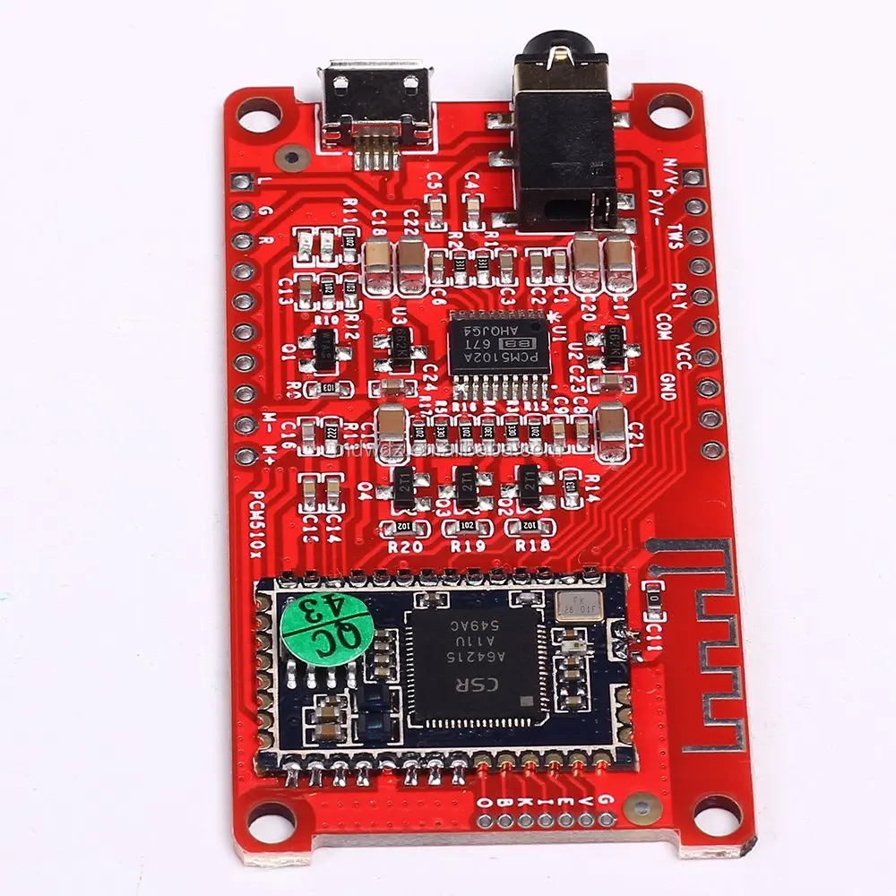 Pcm5102a Csra64215ตัวรับสัญญาณเสียงบลูทูธ Hifi หูฟังเครื่องขยายเสียงคณะกรรมการ - Buy Pcm5102a ...