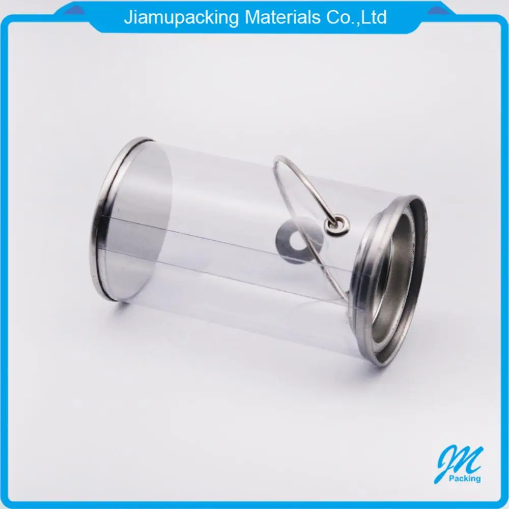 Wholesale Waterproof Clear Plastic Cylinder With Menta Llids And Handle ...