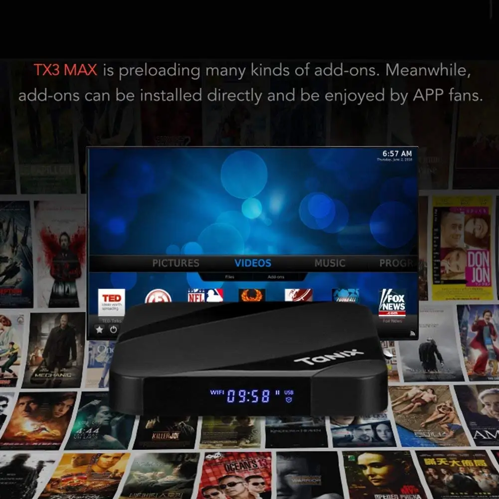 Libreelec Linux Os And Android 7.1.2 Os Dual Os Tv Box Dual Boot With ...