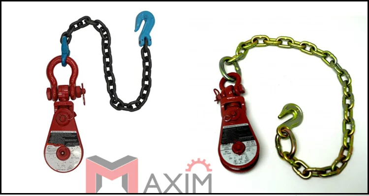 Wire Rope Lifting Snatch Block Multi Triple Sheave Pulley Block - Buy ...