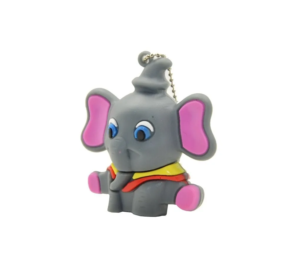 Cute Elephant Usb Flash Drive 64gb Pen Drive 32gb 16gb 8gb 4gb Cartoon ...