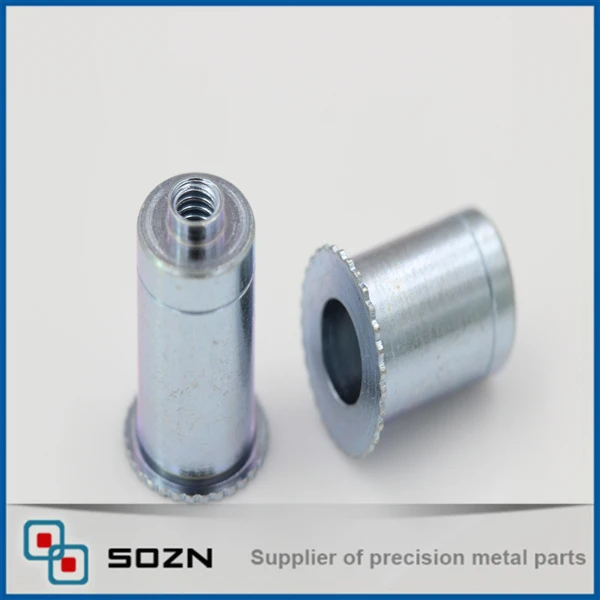 Custom Turned Stainless Steel Sheet Metal Rivet Nut/rivet Bolts For ...