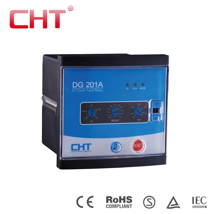 DG201A Smart Digital Earth Fault Protection Relay - IEC Certifications