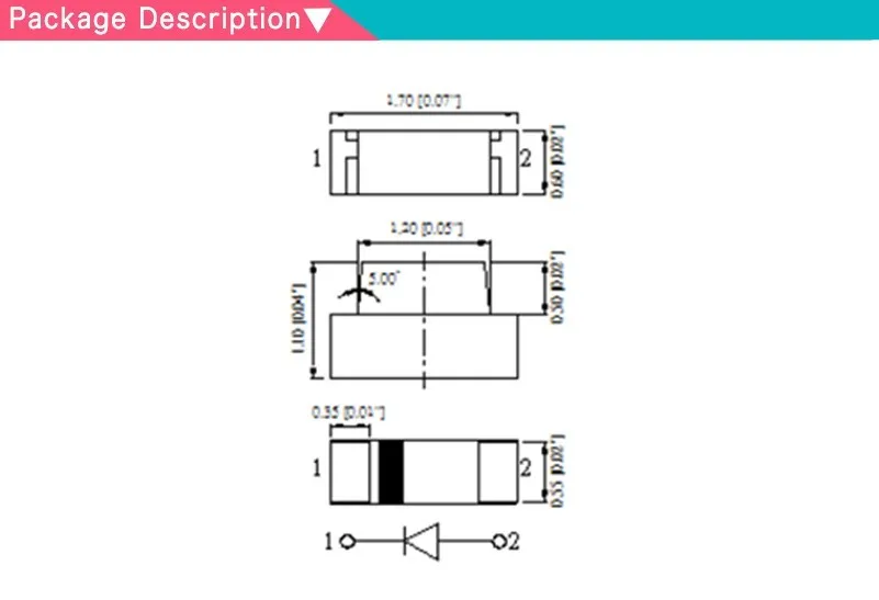 SMD LED DIE 0602 (0603) - High Efficiency Lighting Chips