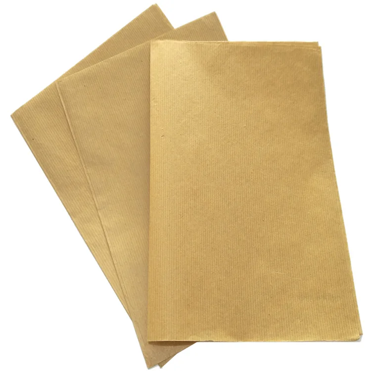 Mg Ribbed Kraft Paper 38gsm Sheet Size 35"x47" - Buy Ribbed Kraft Paper ...