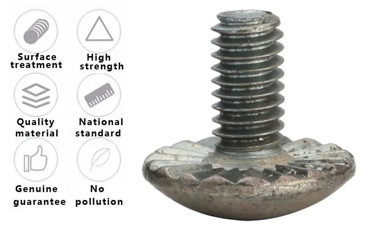 Truss Serration Torx Head Machine Screw With Tapitite Lock Thread,M4 M5 ...