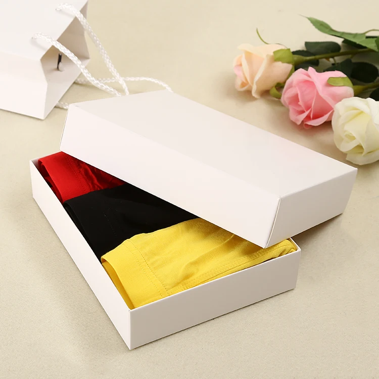 Luxury White Card Paper Custom Bra Packing Scarf And Pantie Packaging ...