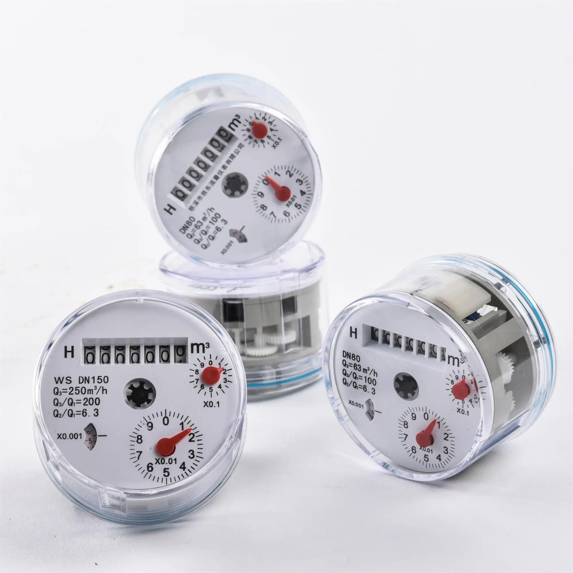 Commonly Used Flow(q3) Woltman Wpd 4 Inch Super Water Meter Price List ...