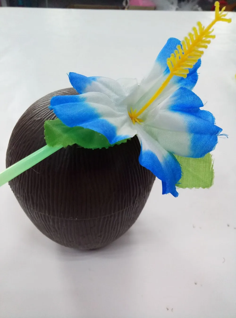 Hawaiian Summer Luau Party Coconut Sippy Cup Beach Theme Party Supplies ...