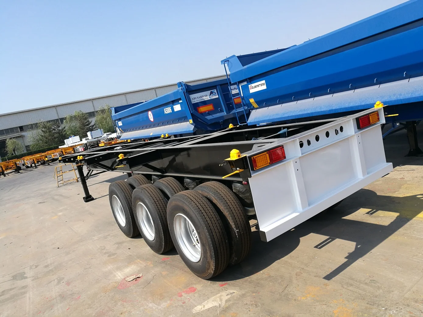 US & New Zealand DOT & ADR Standard 45ft Semi-Trailers Steel Aluminium ...