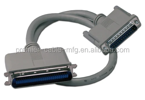 Oem Scsi 1 To Scsi 2 Cable Centronics 50 Male To Micro Db50 Male (3ft ...