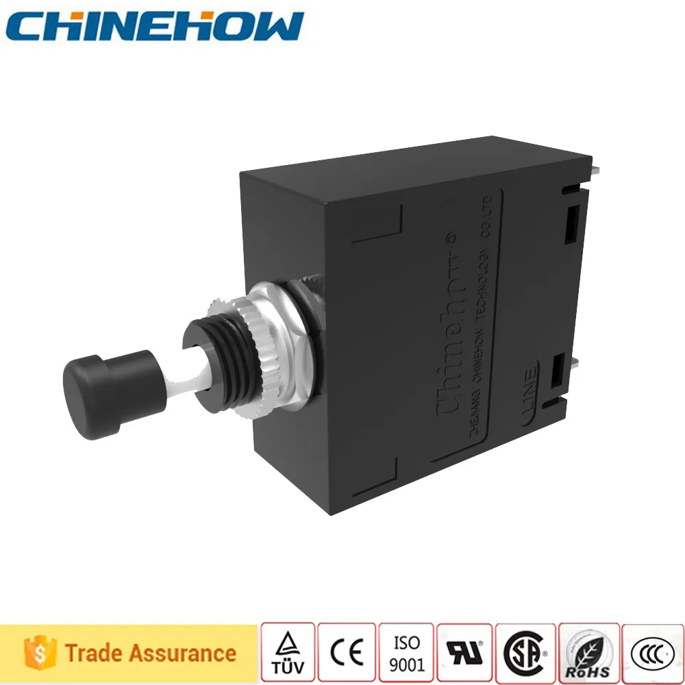 1p Push-pull Type Electrical Overload Circuit Breaker - Buy Circuit ...