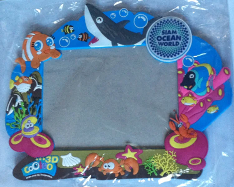 3d Custom Soft Pvc Rubber Acrylic Picture Photo Frame Wholesale - Buy ...