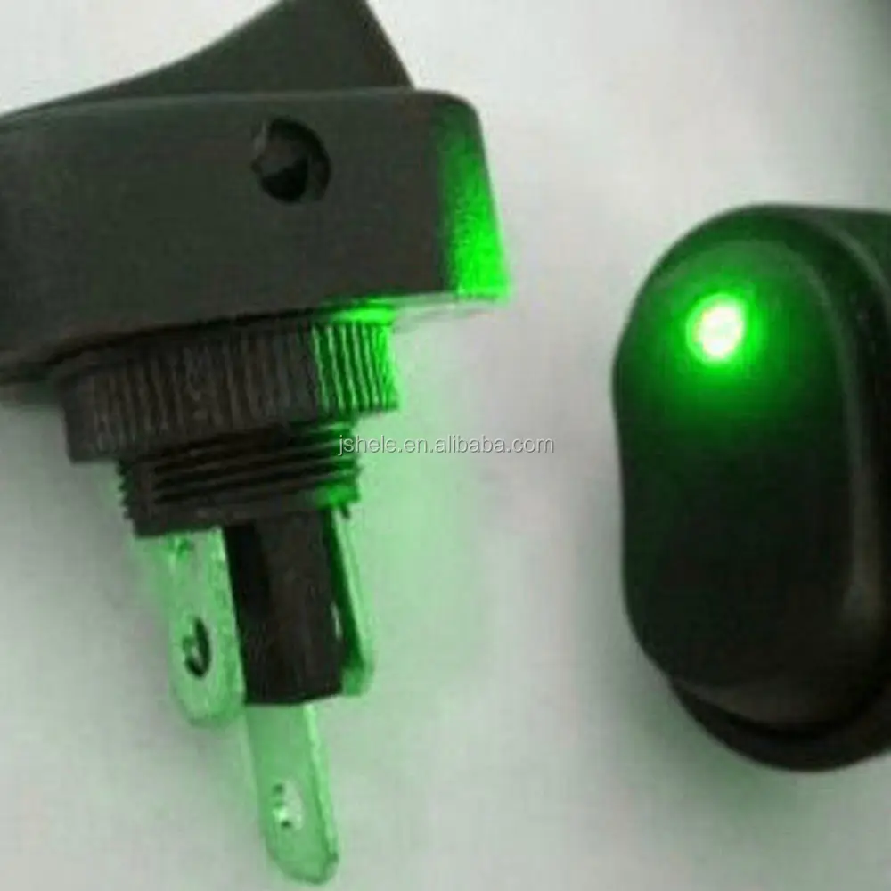 Led Light 12v 30amp 30a Car Boat Auto Rocker Spst Toggle Switch Color ...
