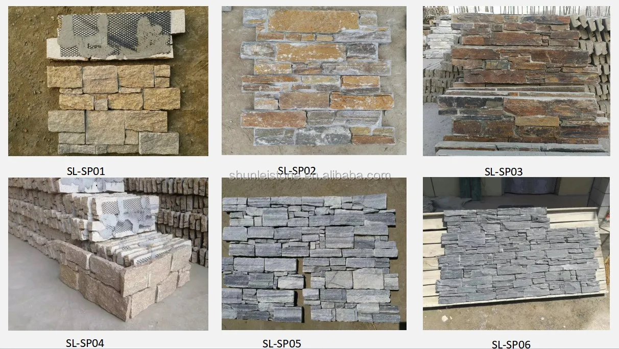 Natural Slate Stone Wall Cladding Tile - Durable & Stylish