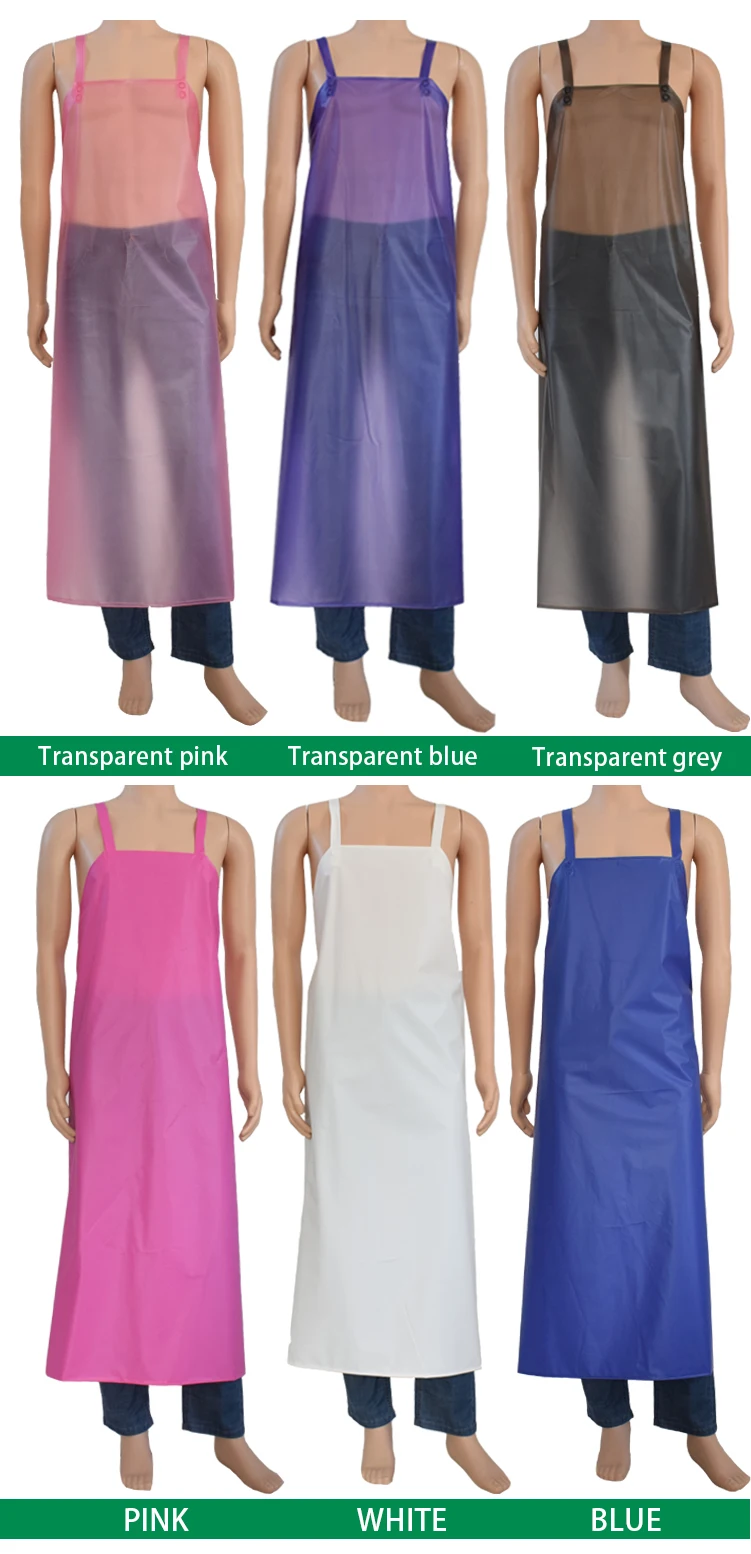 High Quality Custom Industry Waterproof Butchers TPU Apron