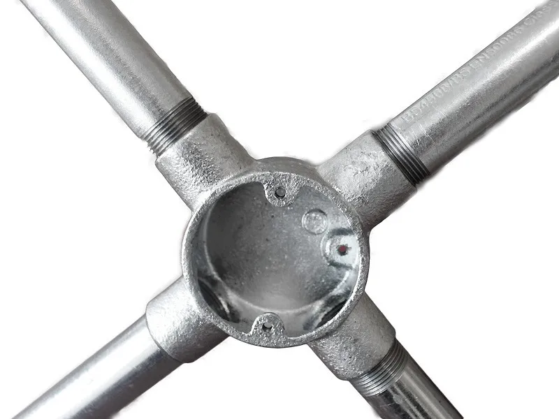 20mm And 25mm Gi Junction Box 1way With Lid Cover And Screw - Buy Gi ...