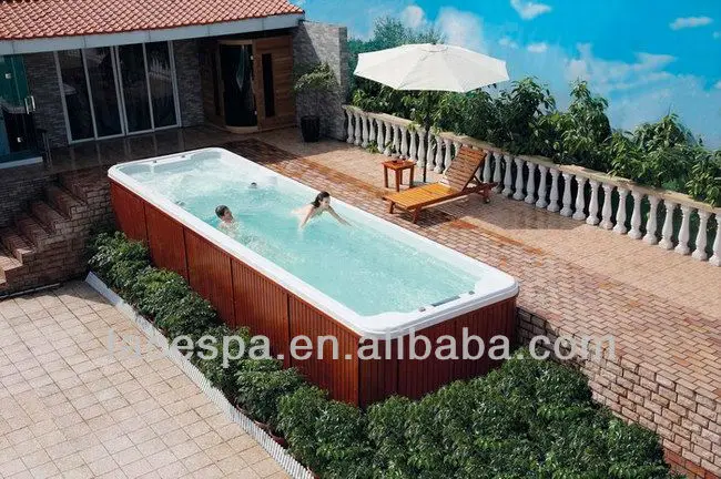 8 Meters Swim SPA Pool Spa Hot Tub FS-S08B with ISO,CE,SAA,CB