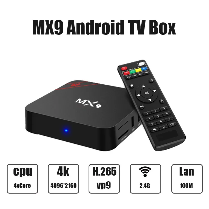Hot Selling Mini Mx9 Tv Box Brasil Rk3229 Chip 1g Ram 8g Rom Android 7. ...