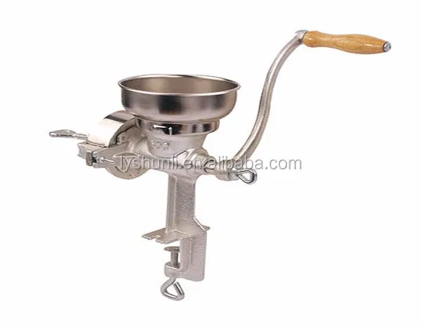 Manual Corn Grinder with High Hopper - Efficient & Durable