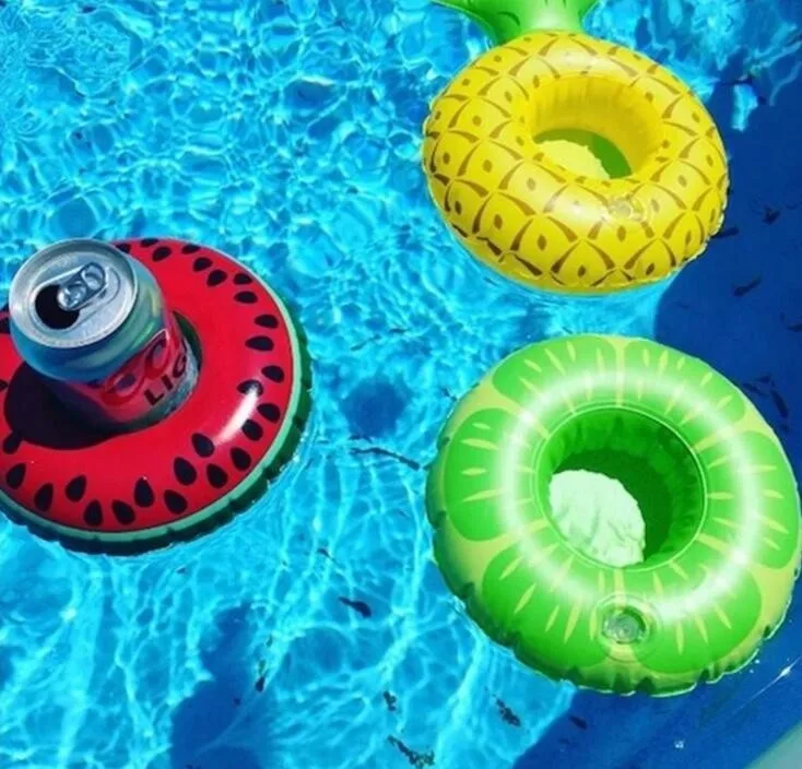 Wholesale 2018 Hot Sale Inflatable Cup Holder Doughnut Floating Cup Can ...