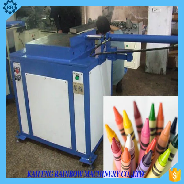 Hot Selling Wax Pencil Making Machine / Colorful Wax Pencil Maker ...