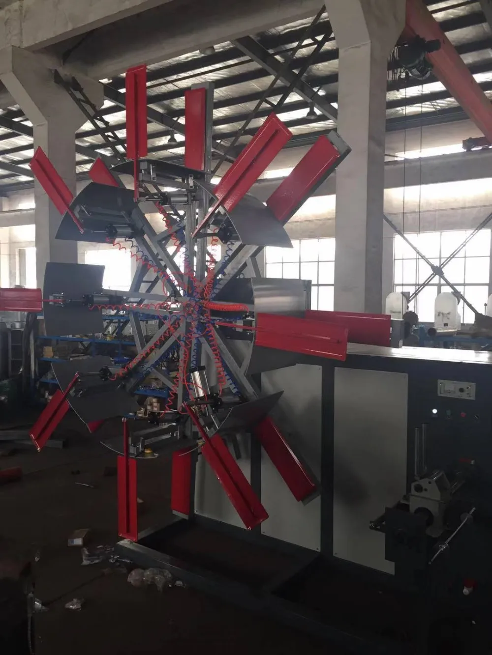 New technology hdpe pe pp pvc pipe coiler winding machine winder ...