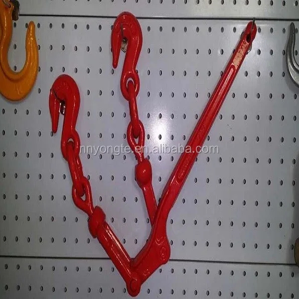 High Quality Red Printed 1/4-5/16 Lever Type Load Binder With Hook ...