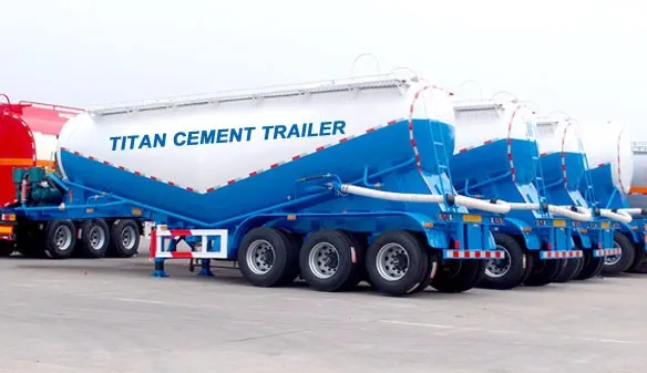 30 Tons Banana Shape Cement Bulker - Efficient Transport