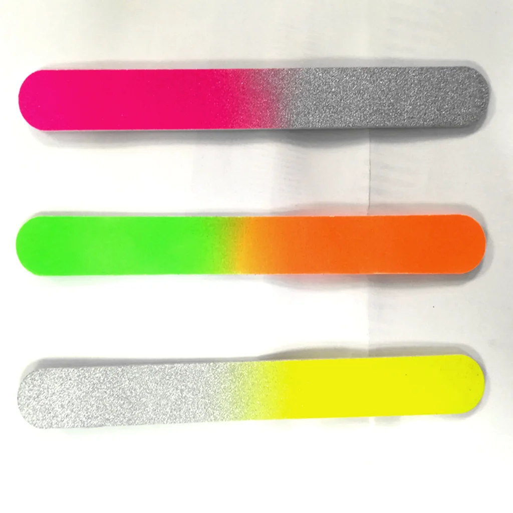 100/150# Rainbow Color Nail File,Colorful Emery Boards Nail Files,New ...