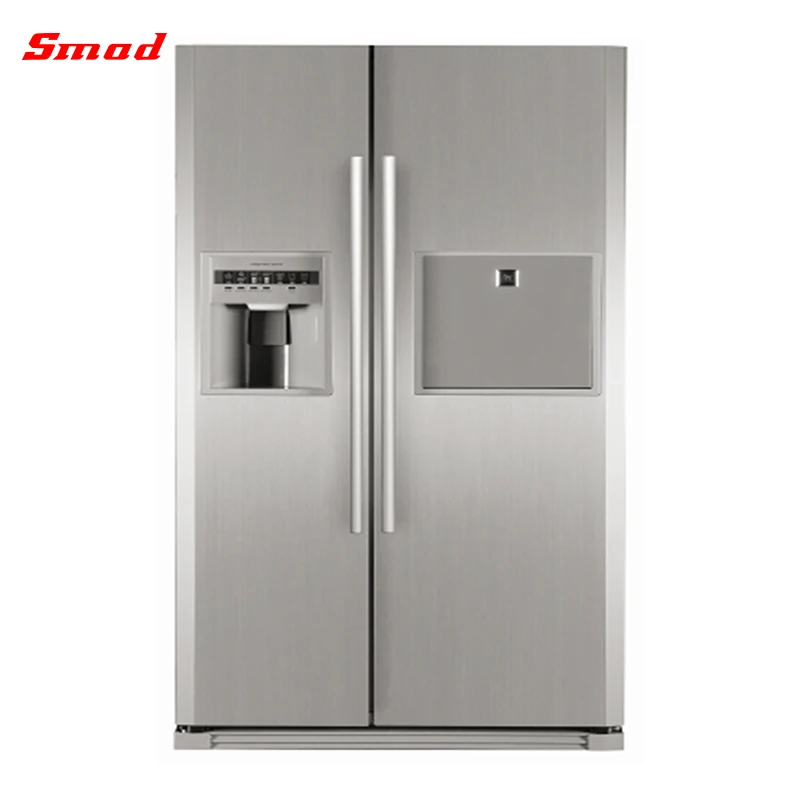 Home Appliance - Stainless Steel Side by Side Refrigerator with Ice Maker