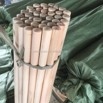 130*2.3cm Natural Wooden Mob Stick - Buy Mob Stick,Round Wooden Sticks ...