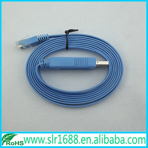 Rj45 Lan To Rs232 Converter Cable With Ftdi Chip - Buy Lan To Rs232 ...