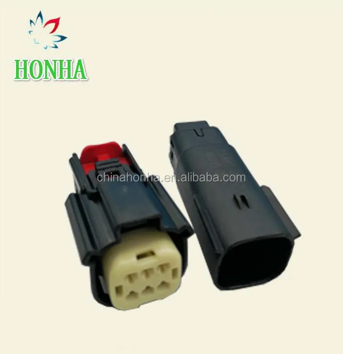 Molex 6 Pin Female Male Waterproof Automotive Connector 33472-0606 ...