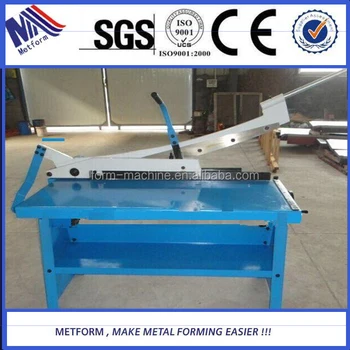 Manual Sheet Metal Shearing Machine/thin Plate Steel Shearing Machine ...