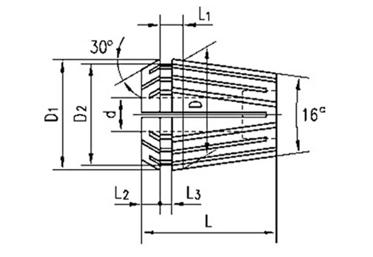 High Accuracy ER40 Collet Sizes for Precision Manufacturing