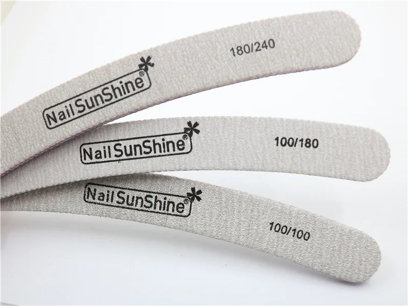 Curved Nail File Polished Double-sided High Quality Repaired Nails ...