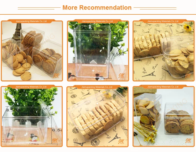 Plastic Small Biscuit Cookie Packaging Container Box - Buy Biscuit ...