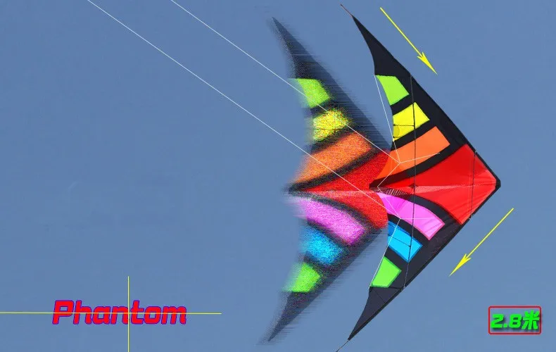 Speed Kite - Large Stunt Kite for High Thrill Outdoor Sport