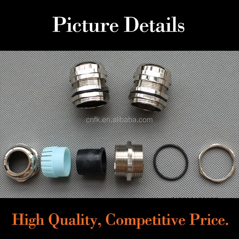 M10-M100/PG7-PG48 Cable Glands - IP68 Stainless Steel Connectors