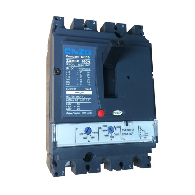 1600 Amps Motorized Mccb Circuit Breaker - Buy 1600 Amps Motorized Mccb ...