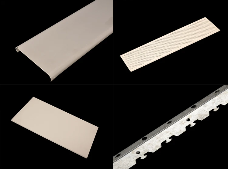 Decorative Material Factory Wholesale Aluminum S Strip 4x8 Ceiling ...