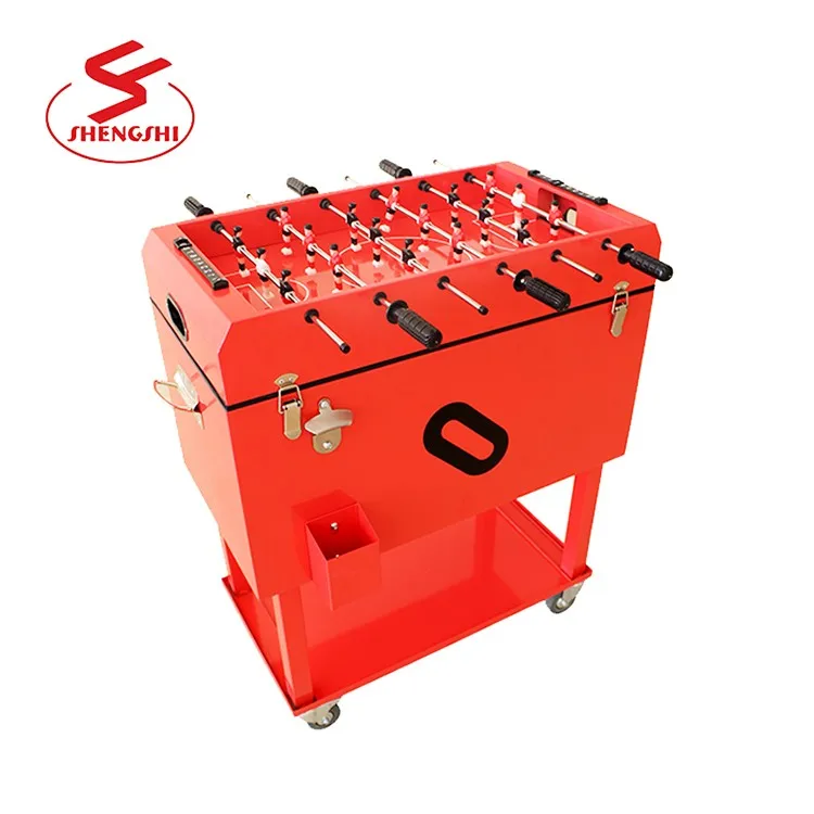 Eco-friendly Portable Foosball Table with Cooler Box - OEM