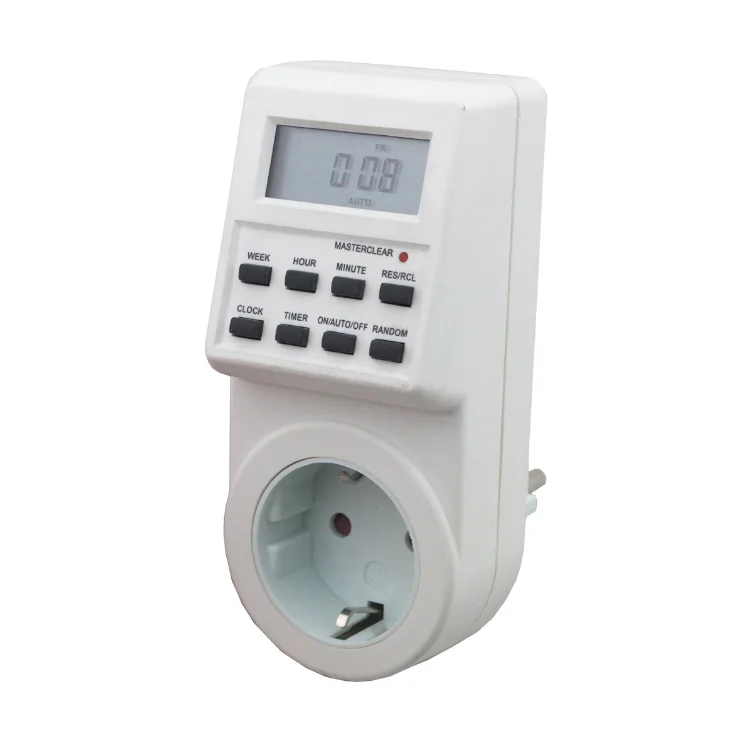 Germany Plug Digital Timer Switch Socket For Electric Appliance - Buy ...